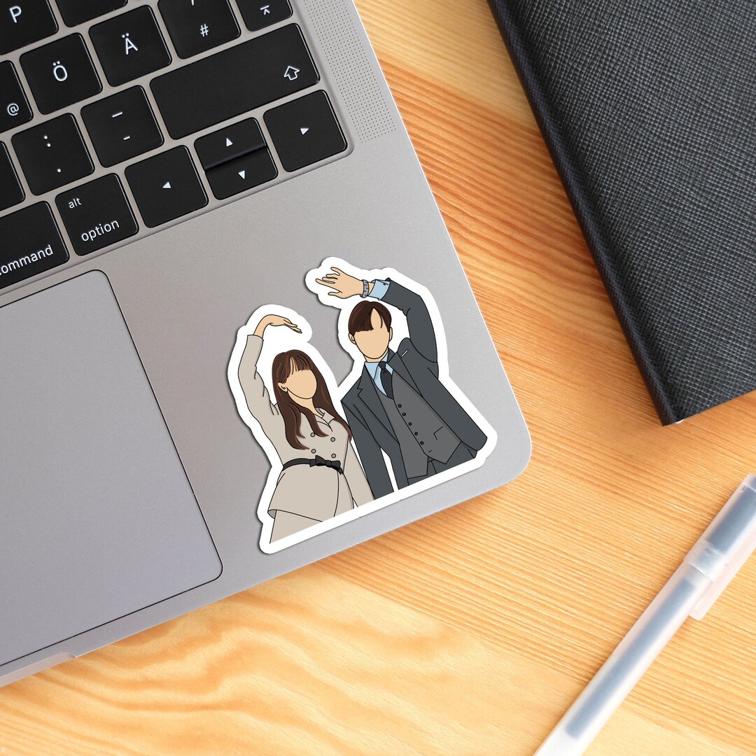 King the Land K-drama Fanart Sticker Waterproof Vinyl, Fan Gift, Drama ...