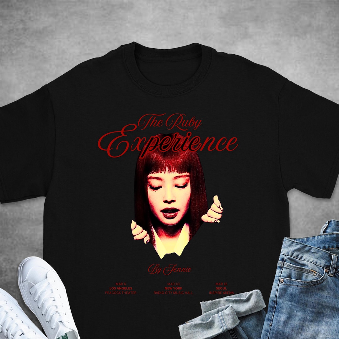 The Ruby Experience Tee – Fan Concept Tour Poster Shirt, Inspired ...