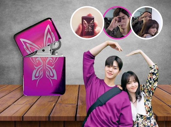 Nevetherless Butterfly Lighter Korean Drama Inspired Lighter - Etsy