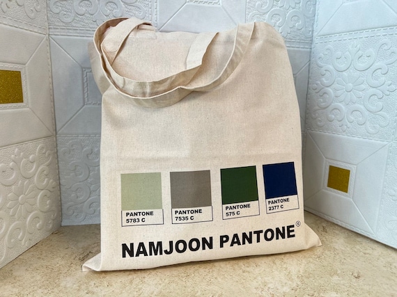 Color Palette Inspired Tote Bag Aesthetic Trendy Tote Bags - Etsy