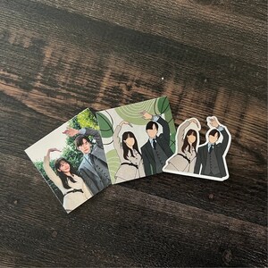 King the Land K-drama Fanart Sticker Waterproof Vinyl, Fan Gift, Drama ...