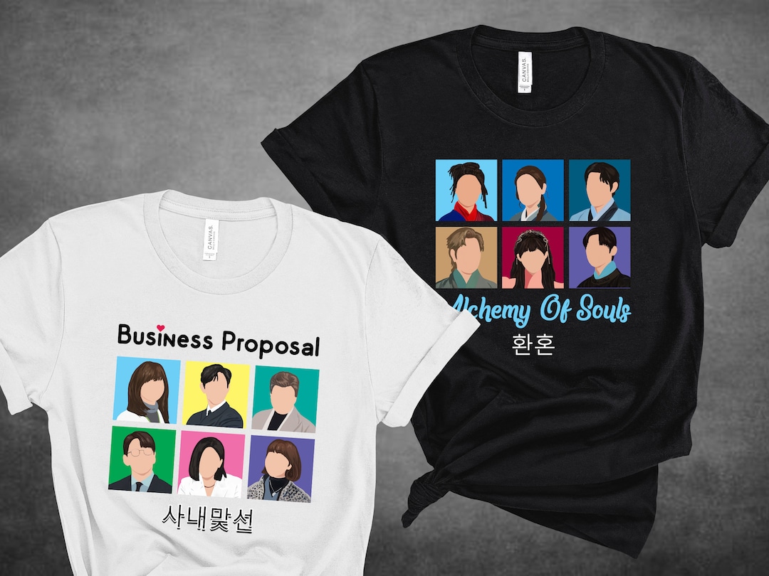Korean Drama Inspired T-shirts Kdrama Shirt, Kdrama Gift, Casual Korean ...
