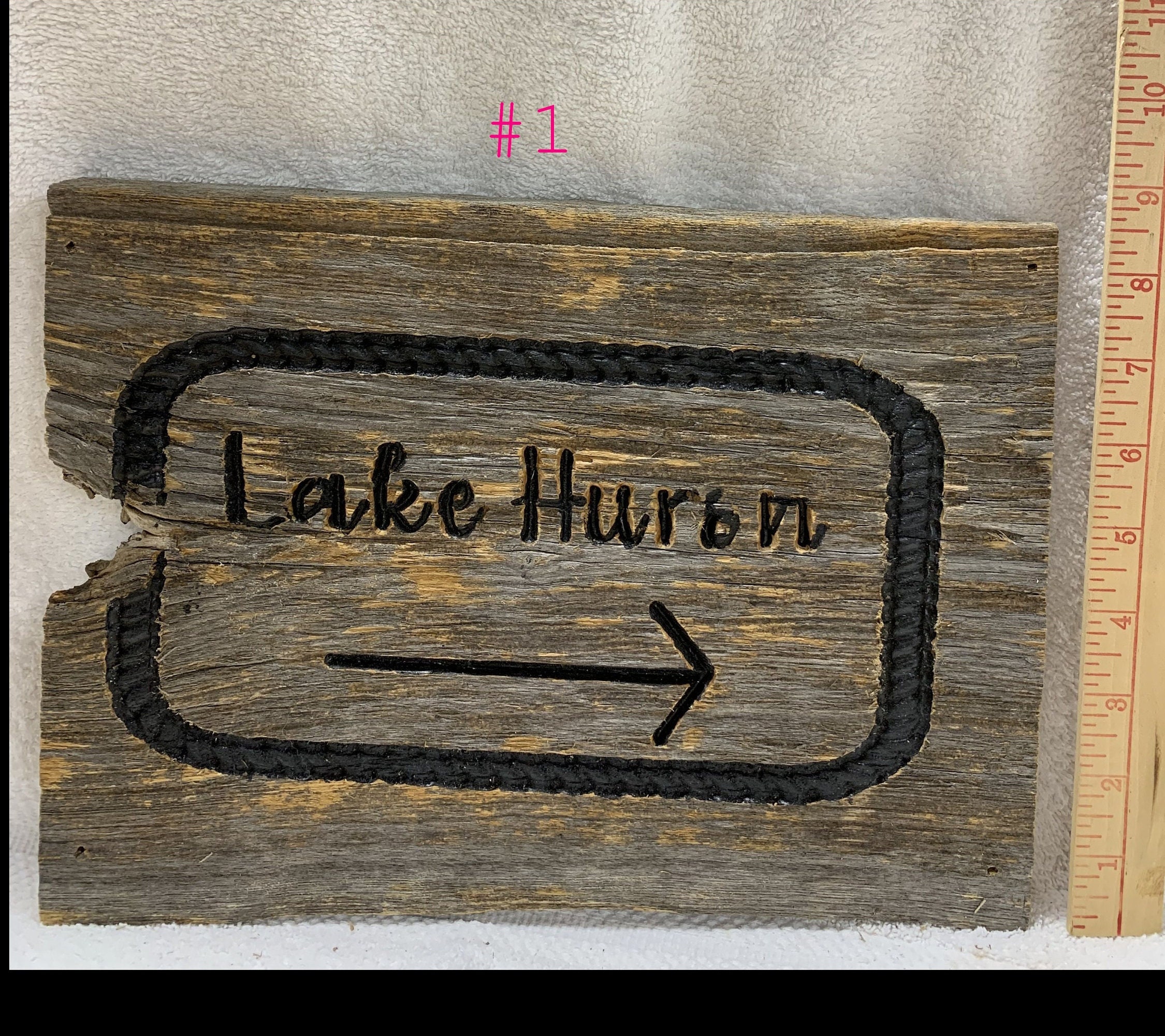 Lake Huron Sign - Etsy