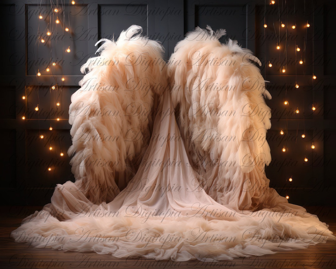Heavenly Angel Wings Maternity Photography Backdrop, Portrait ...