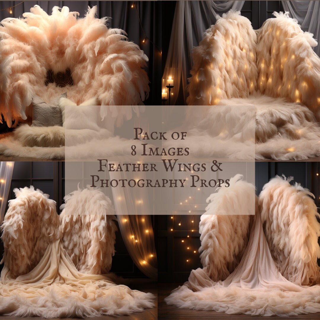 Heavenly Angel Wings Maternity Photography Backdrop, Portrait ...