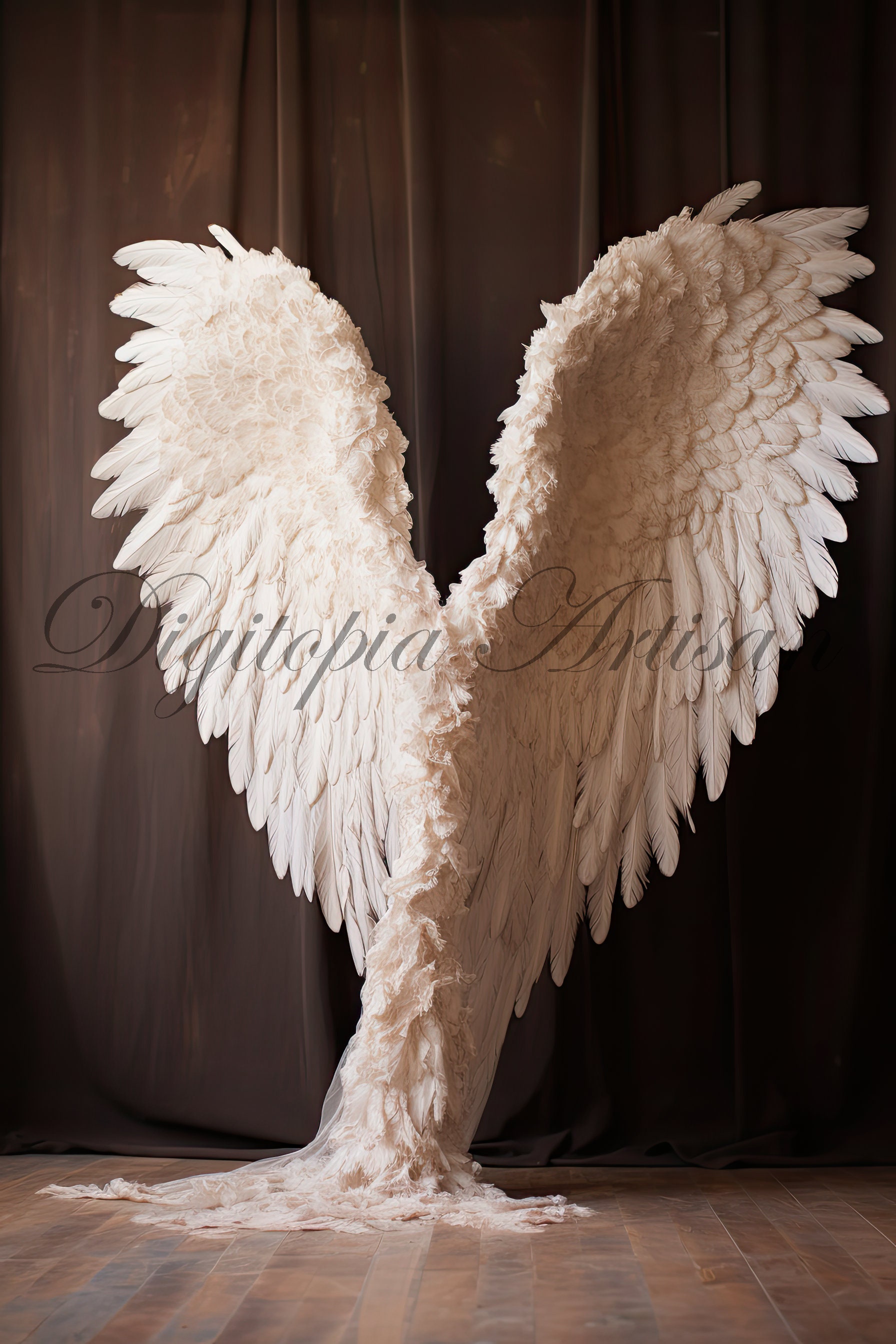 Heavenly Angel Wings Maternity Photography Backdrop, Portrait ...