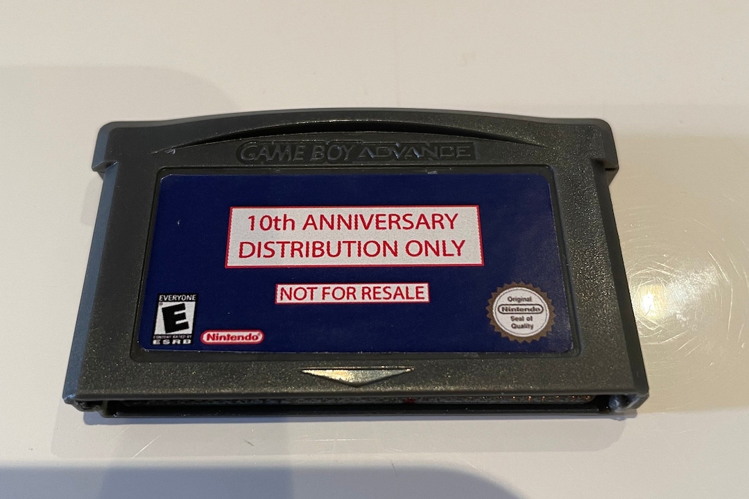Pokemon 10th Anniversary Event Distribution Cartridge - Etsy