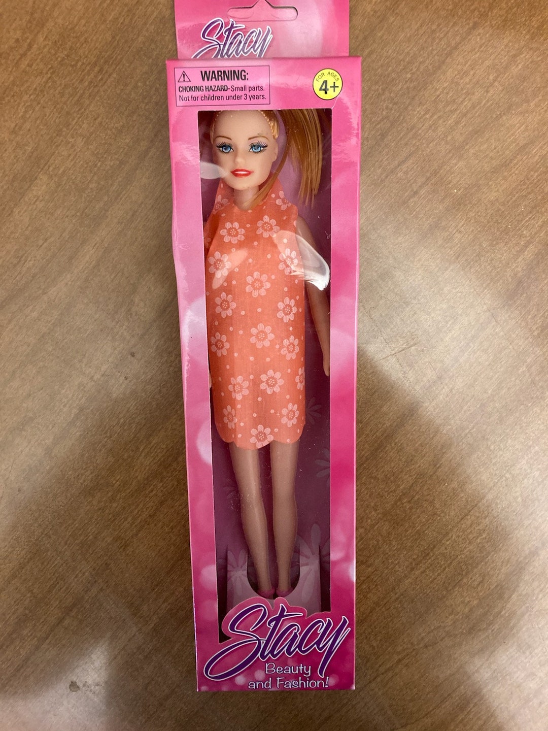 Stacy Doll With Peach Dress and White Flowers. Brand New in Box. - Etsy