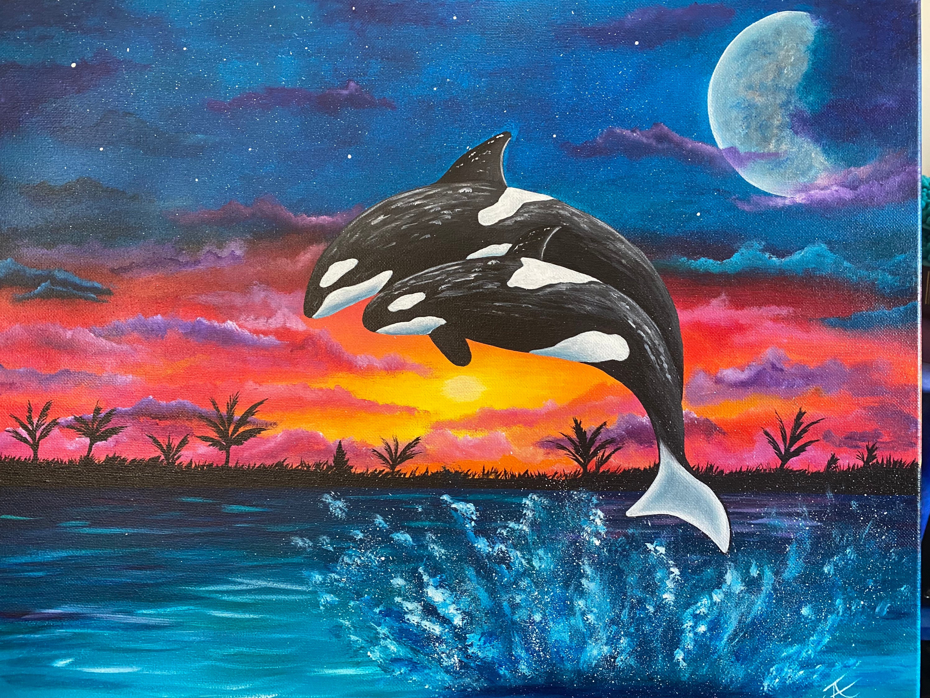Orca Sunset
