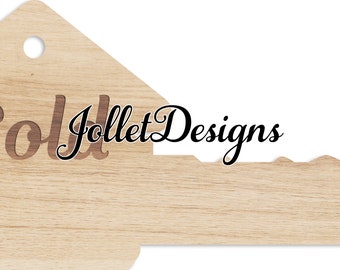 Sold House Key Svg - Etsy