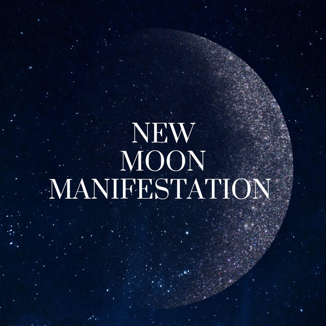New Moon Manifestation Guide, Same Day Manifesting, 369 Method, Law of ...
