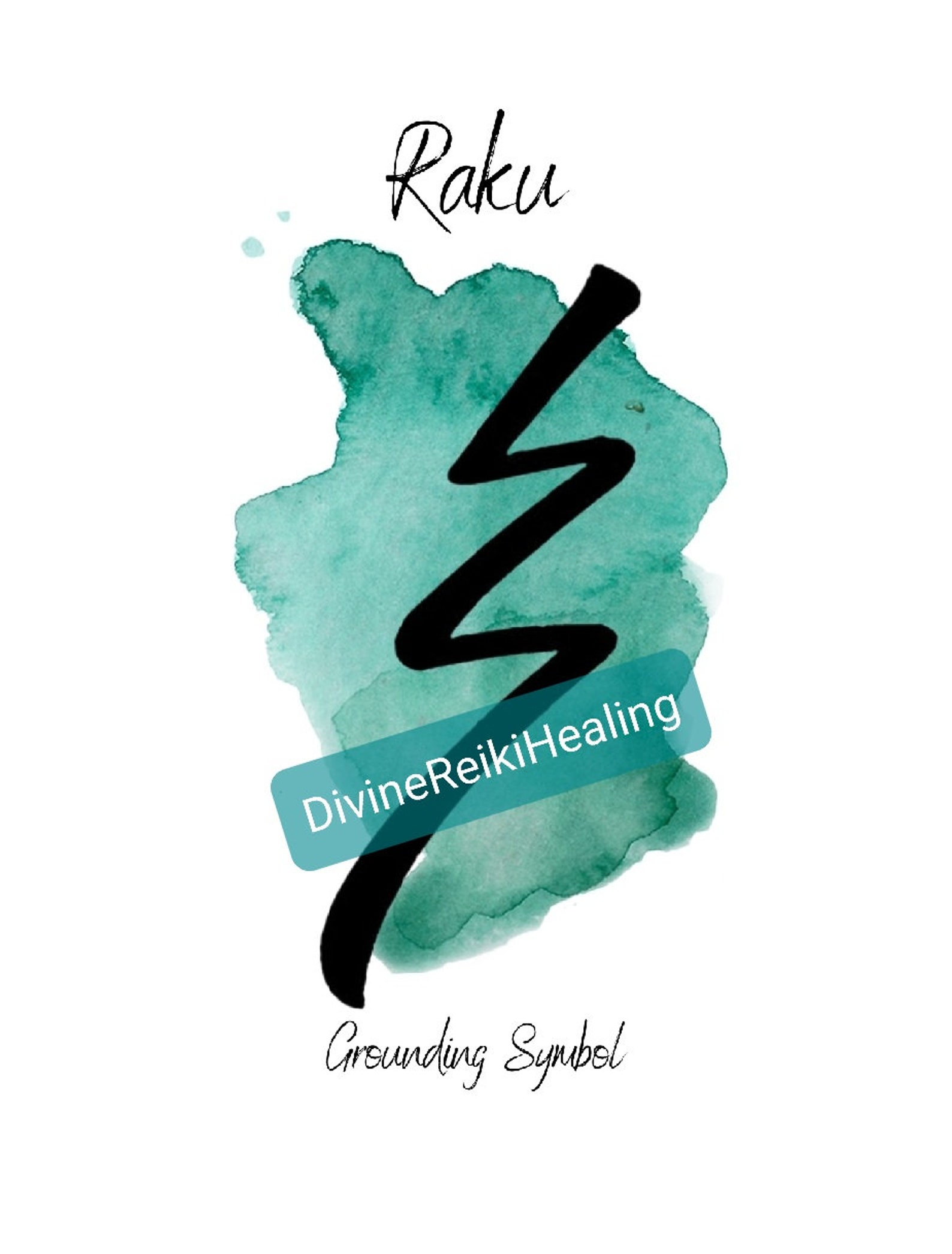 REIKI SYMBOLS for Reiki Healing, Reiki Wall Hanging for Spa Studio ...