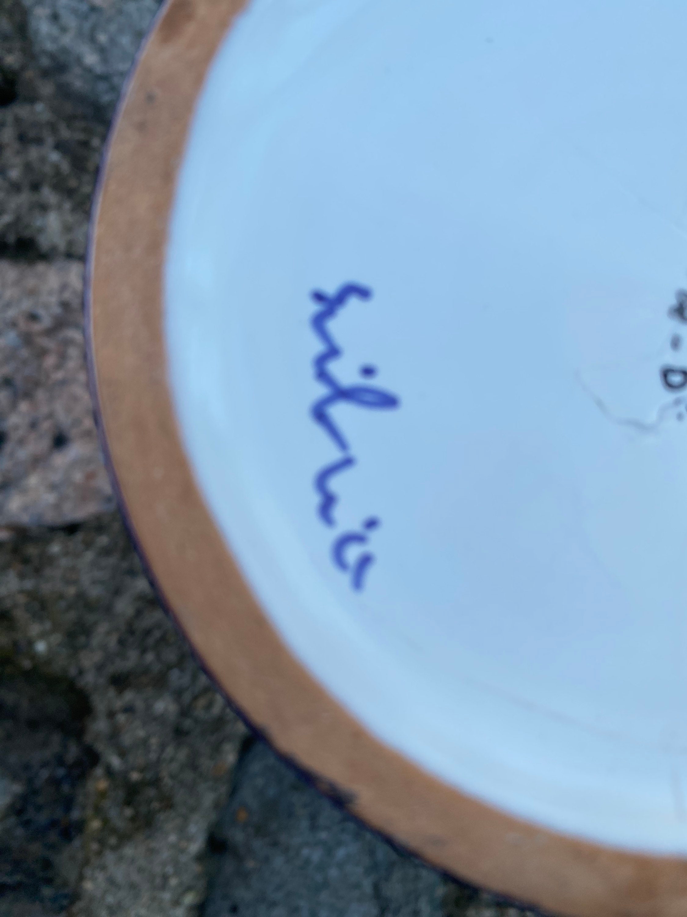 Rare Amareisa Fabbri Bologisa Hand Painted Vase Artist Signed Maioliche ...