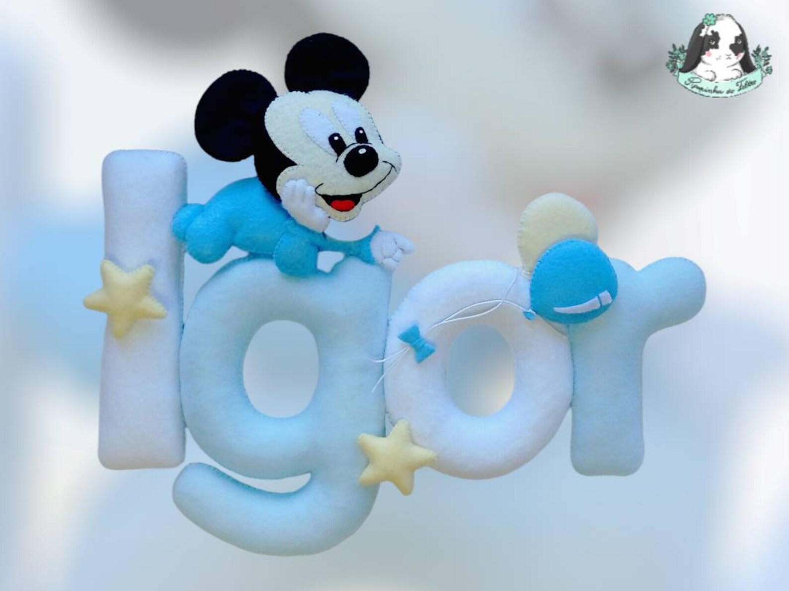 Baby Decoration With Name, Cute Mickey Mouse, Mickey Banner, Nursery ...