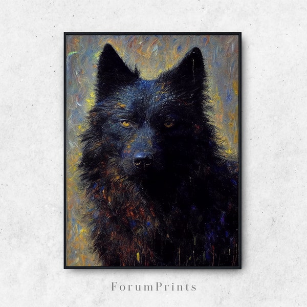 Surreal Wolf Art - Etsy