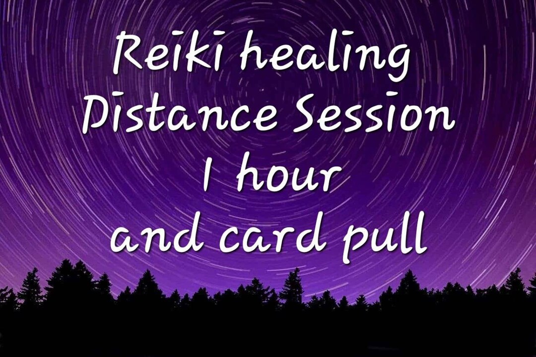 Reiki Distance Healing One Hour Session and Chakra Card Draw - Etsy