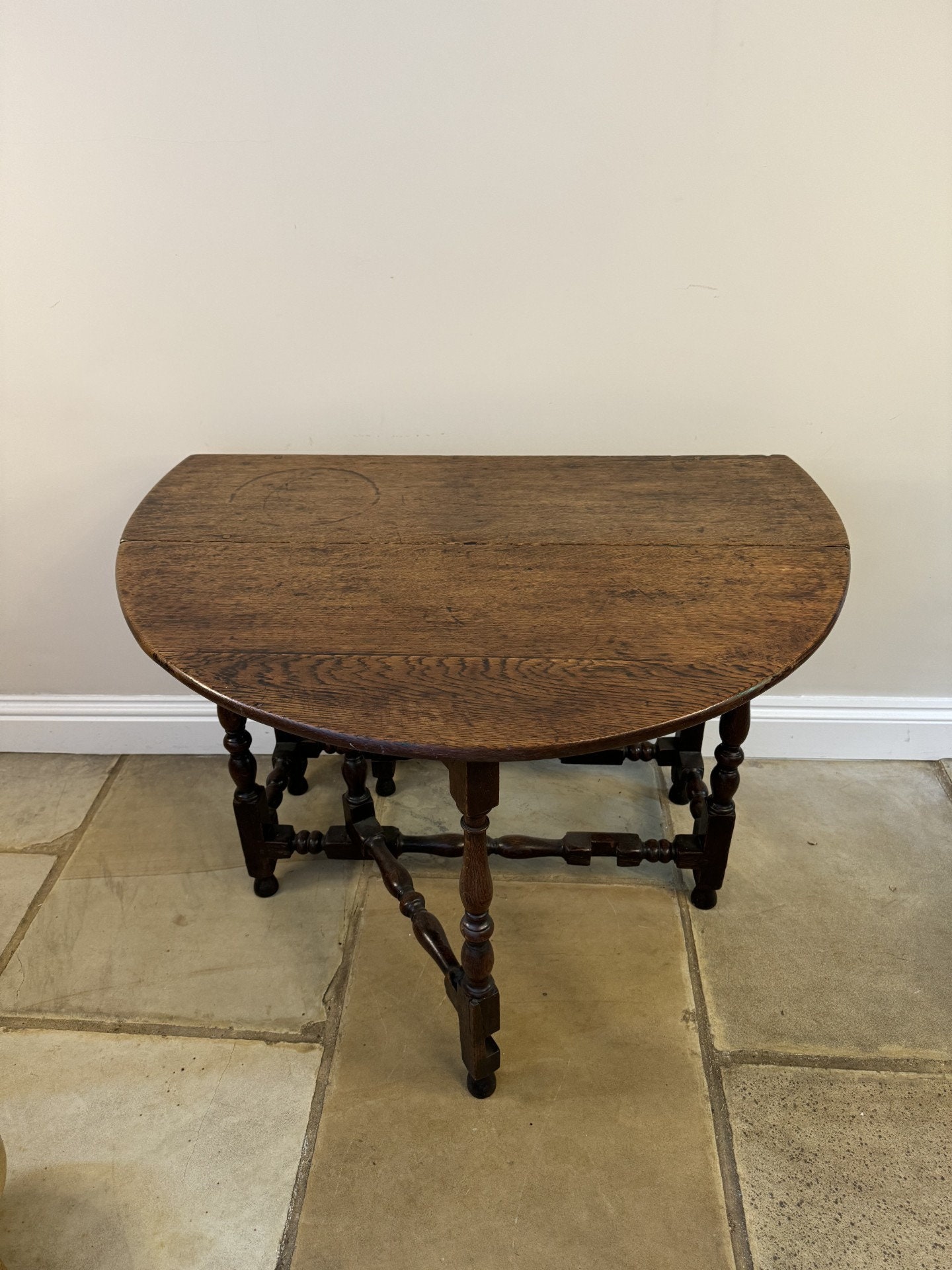 18th Century Quality Antique Oak Drop Leaf Dining Table - Etsy