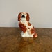 Antique Victorian Staffordshire Spaniel Seated Dog - Etsy