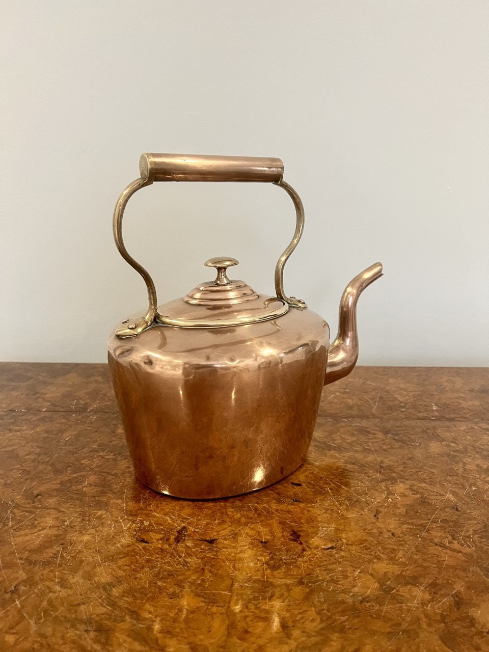 Small Antique George III Quality Copper Kettle - Etsy