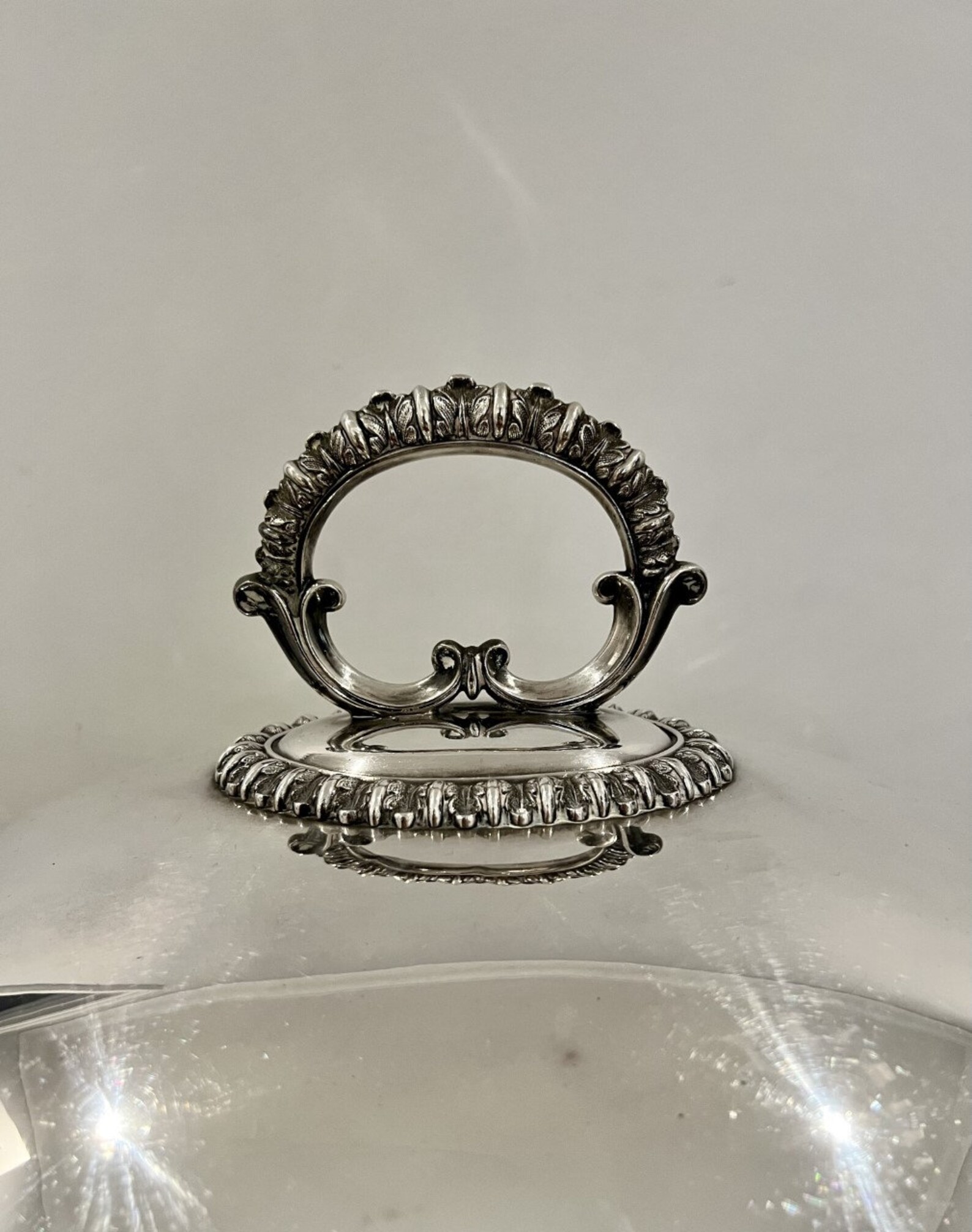 Large Antique Edwardian Quality Silver Plated Meat Cover - Etsy