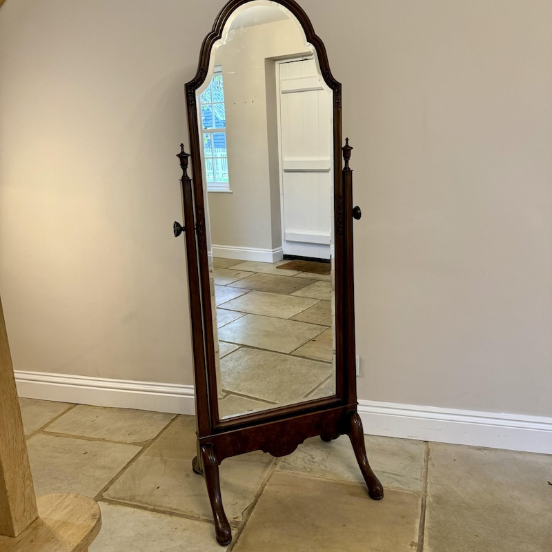 Antique Standing Mirror - Etsy