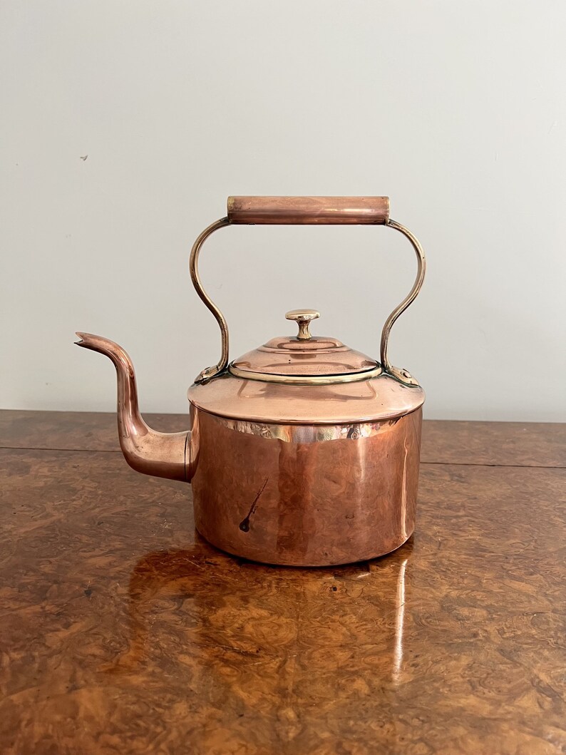 Quality Small Antique George III Copper Kettle - Etsy
