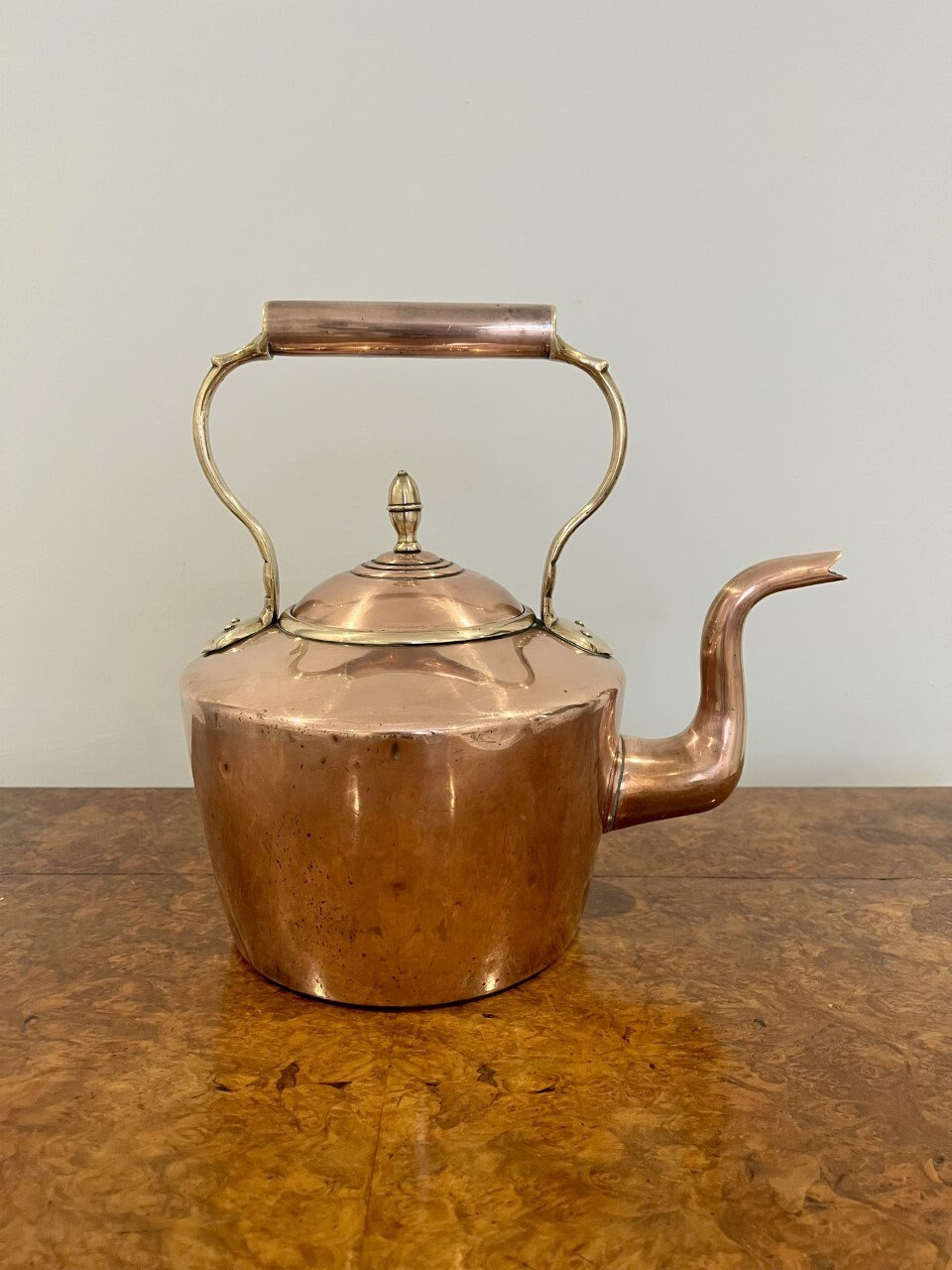Large Antique George III Copper Kettle - Etsy