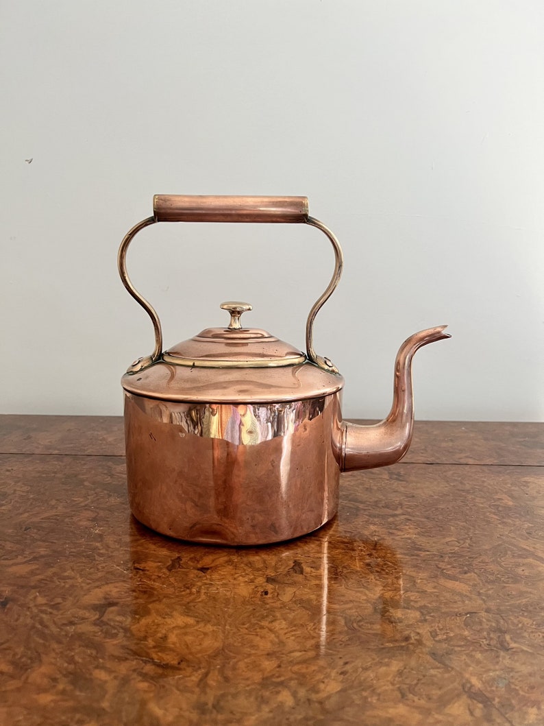 Quality Small Antique George III Copper Kettle - Etsy