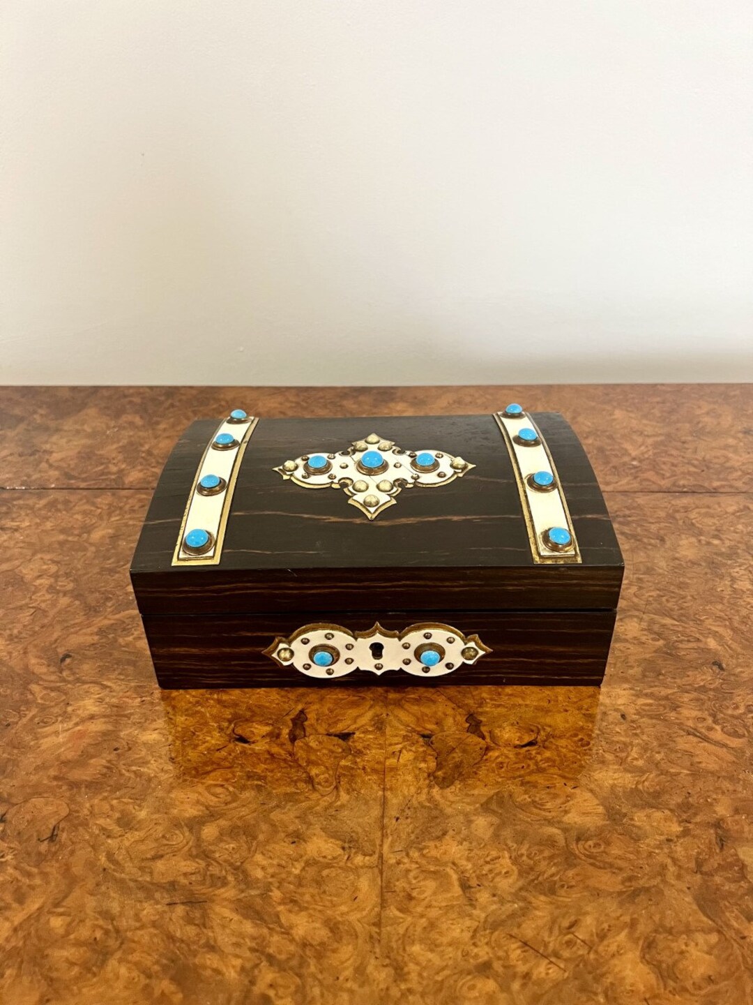 Stunning Antique Victorian Quality Coromandel Wood Box - Etsy