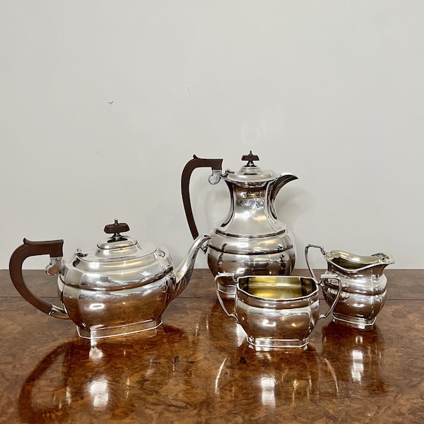 Silver Tea Set - Etsy