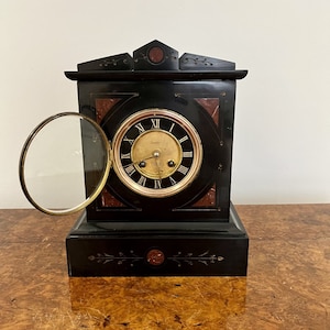 Antique Victorian Quality Marble Clock - Etsy