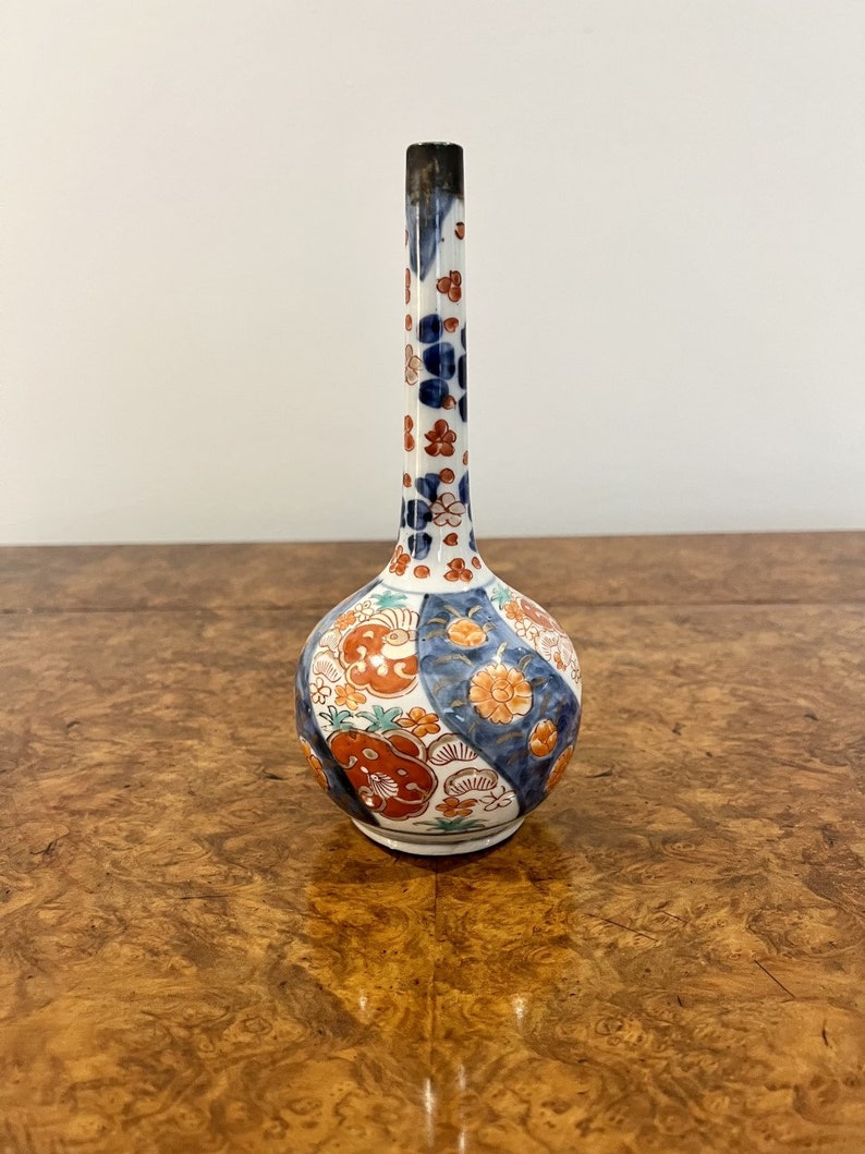 Pair of Antique Japanese Imari Vases - Etsy