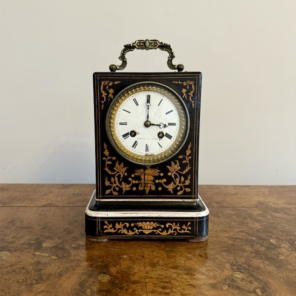 Antique Mantle Clock - Etsy