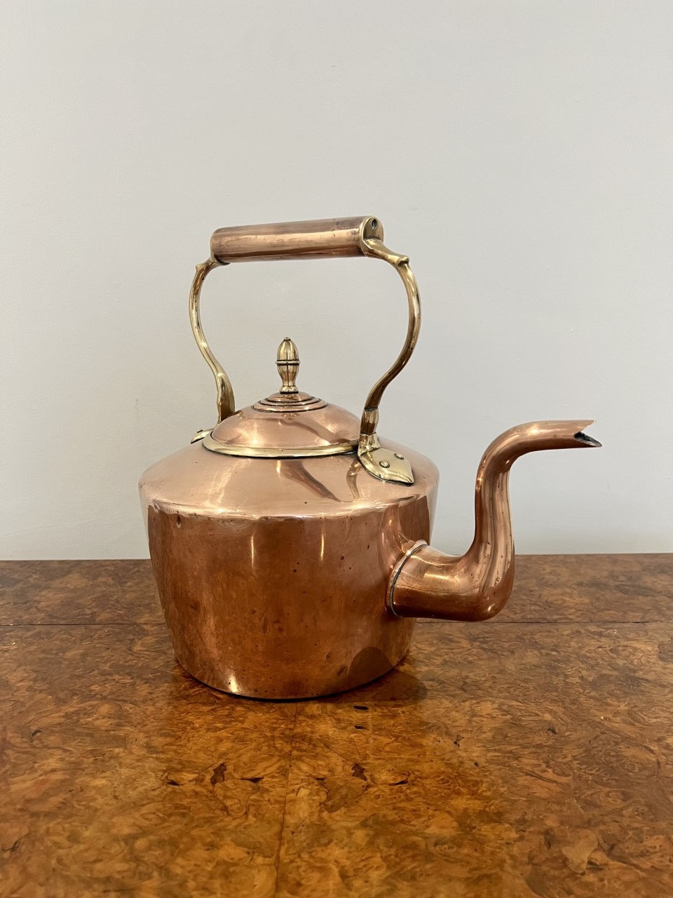 Large Antique George III Copper Kettle - Etsy