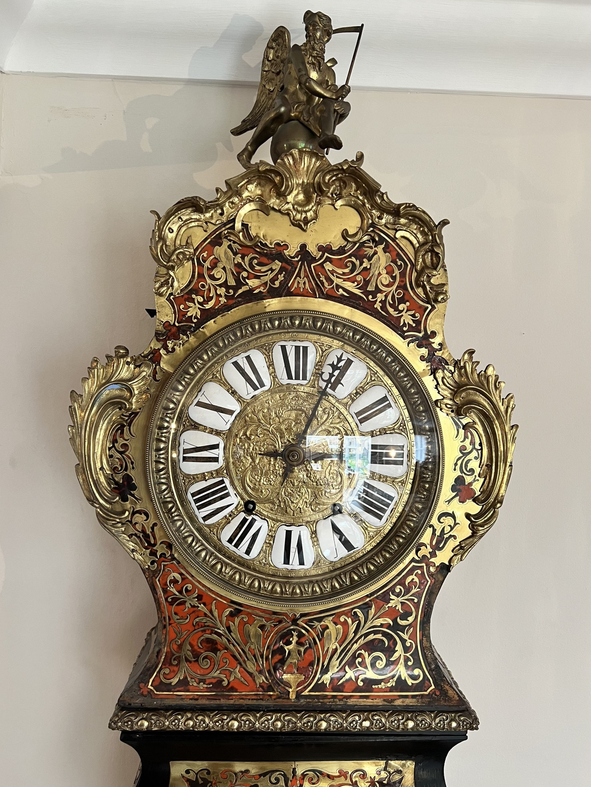 Fantastic Quality Napoleon III Marquetry Inlaid Eight Day Longcase ...