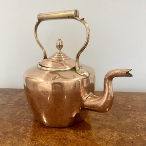 Large Antique George III Copper Kettle - Etsy