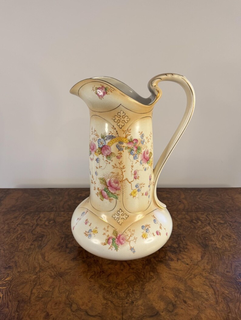 Quality Antique Crown Devon Jug and Bowl Set - Etsy