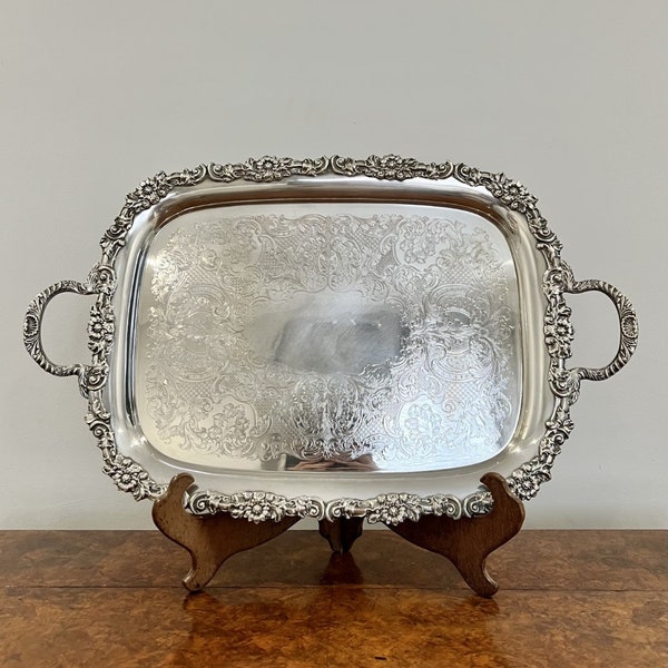 Antique Serving Tray - Etsy