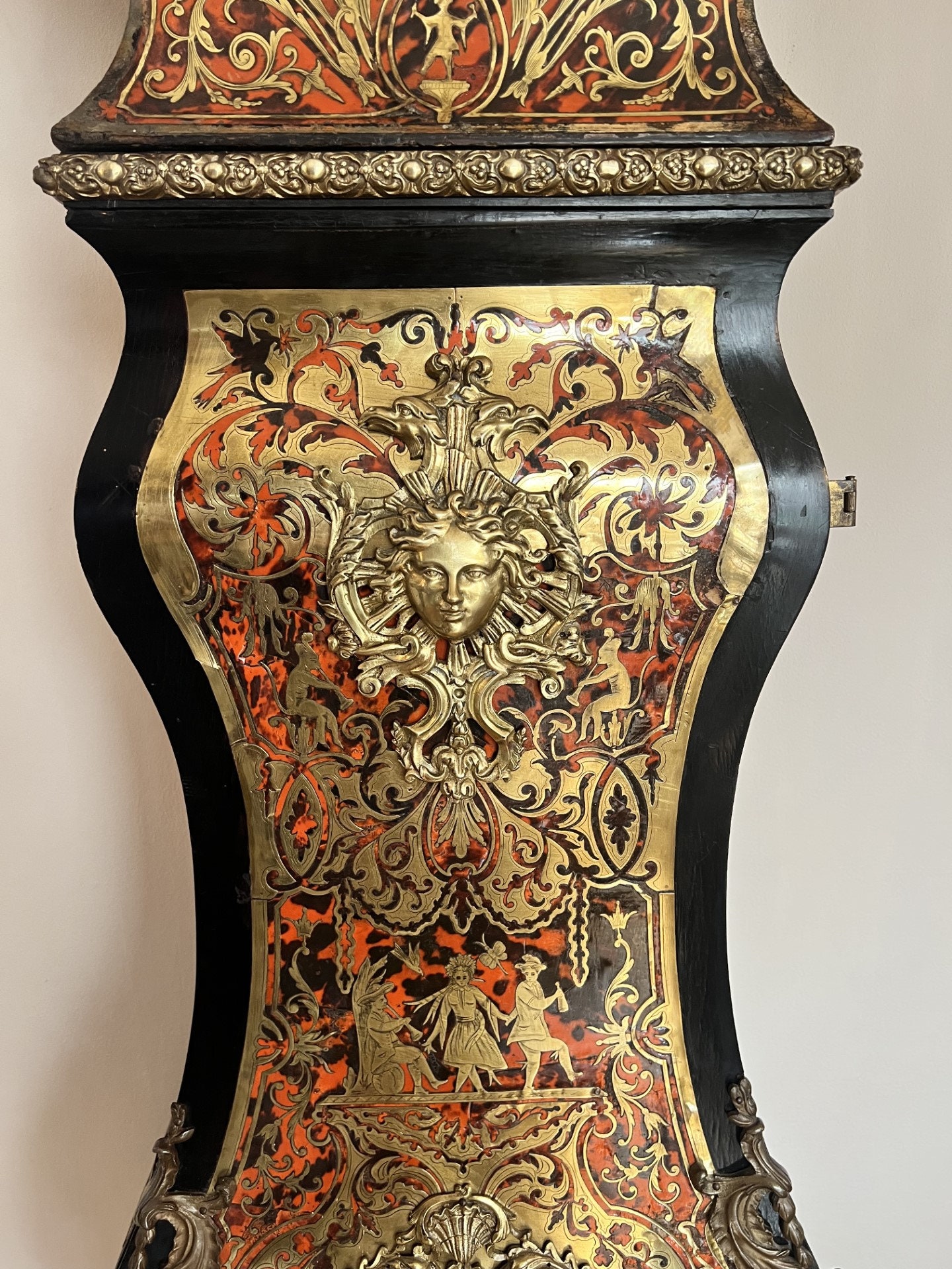 Fantastic Quality Napoleon III Marquetry Inlaid Eight Day Longcase ...