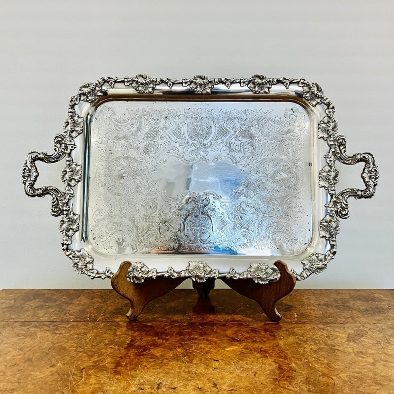 Antique Serving Tray - Etsy