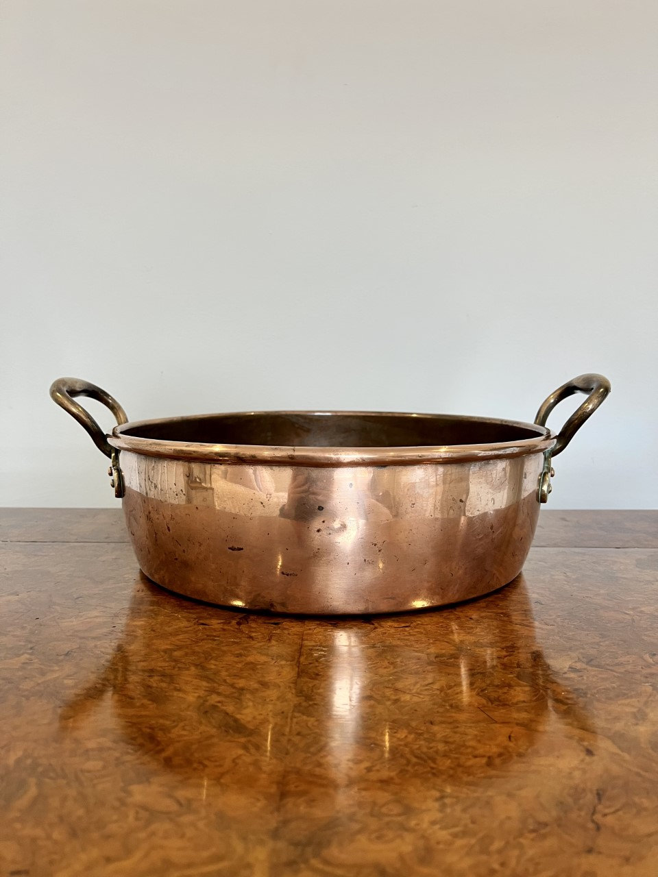 Large Quality Antique George III Copper Pan - Etsy