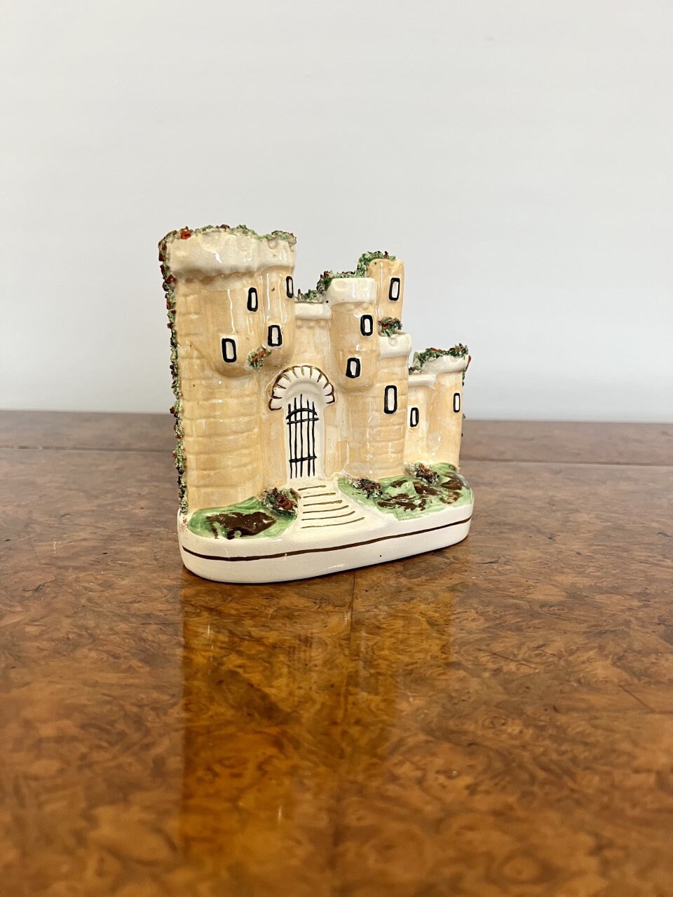 Quality Antique Staffordshire Flat Back Castle - Etsy