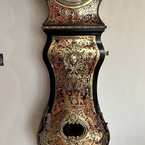 Fantastic Quality Napoleon III Marquetry Inlaid Eight Day Longcase ...