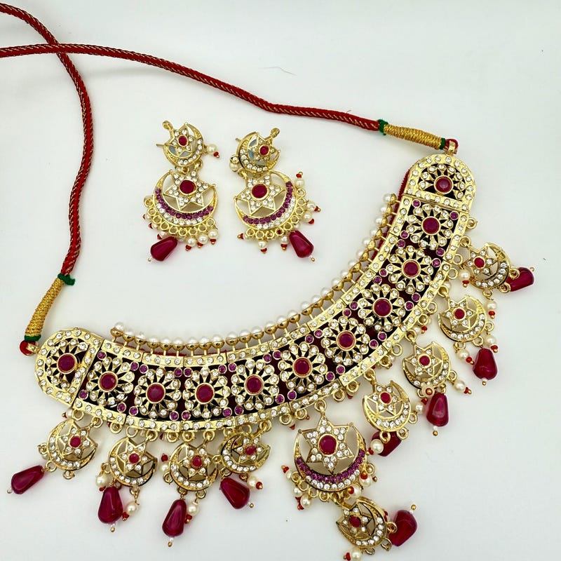 Rajasthani Choker - Etsy
