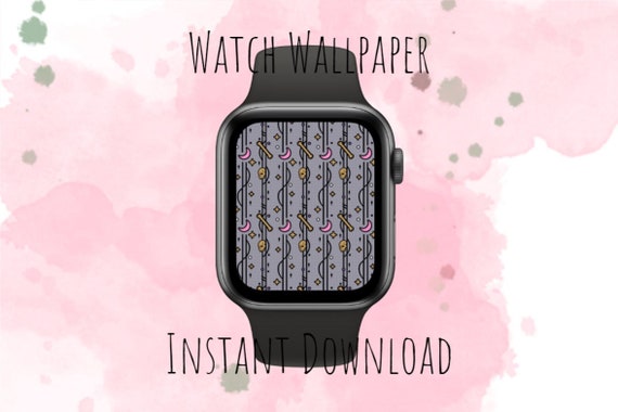 Skull and Moon Apple Watch Wallpaper - Etsy