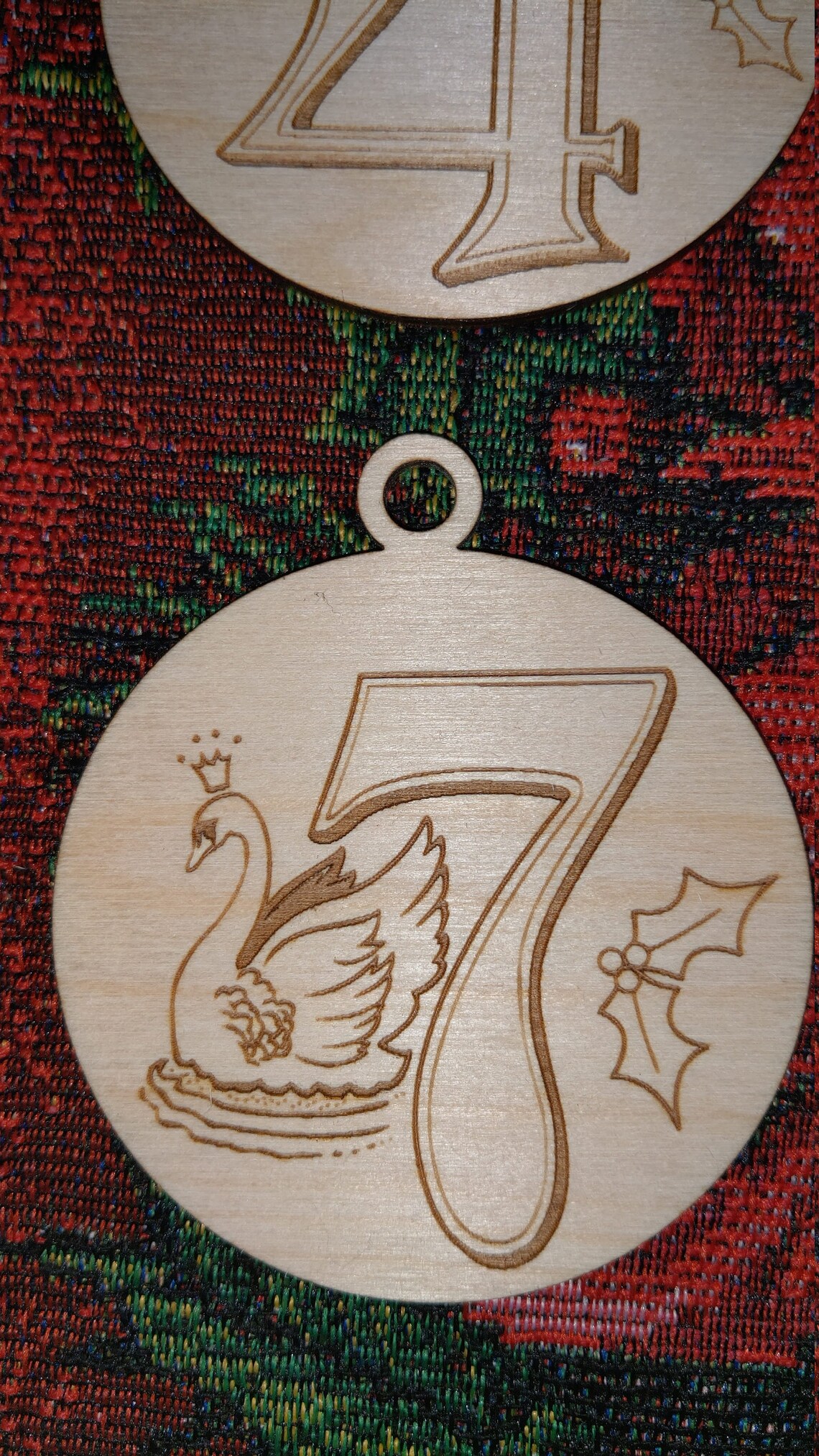 12 Days of Christmas Ornaments SVG - Etsy