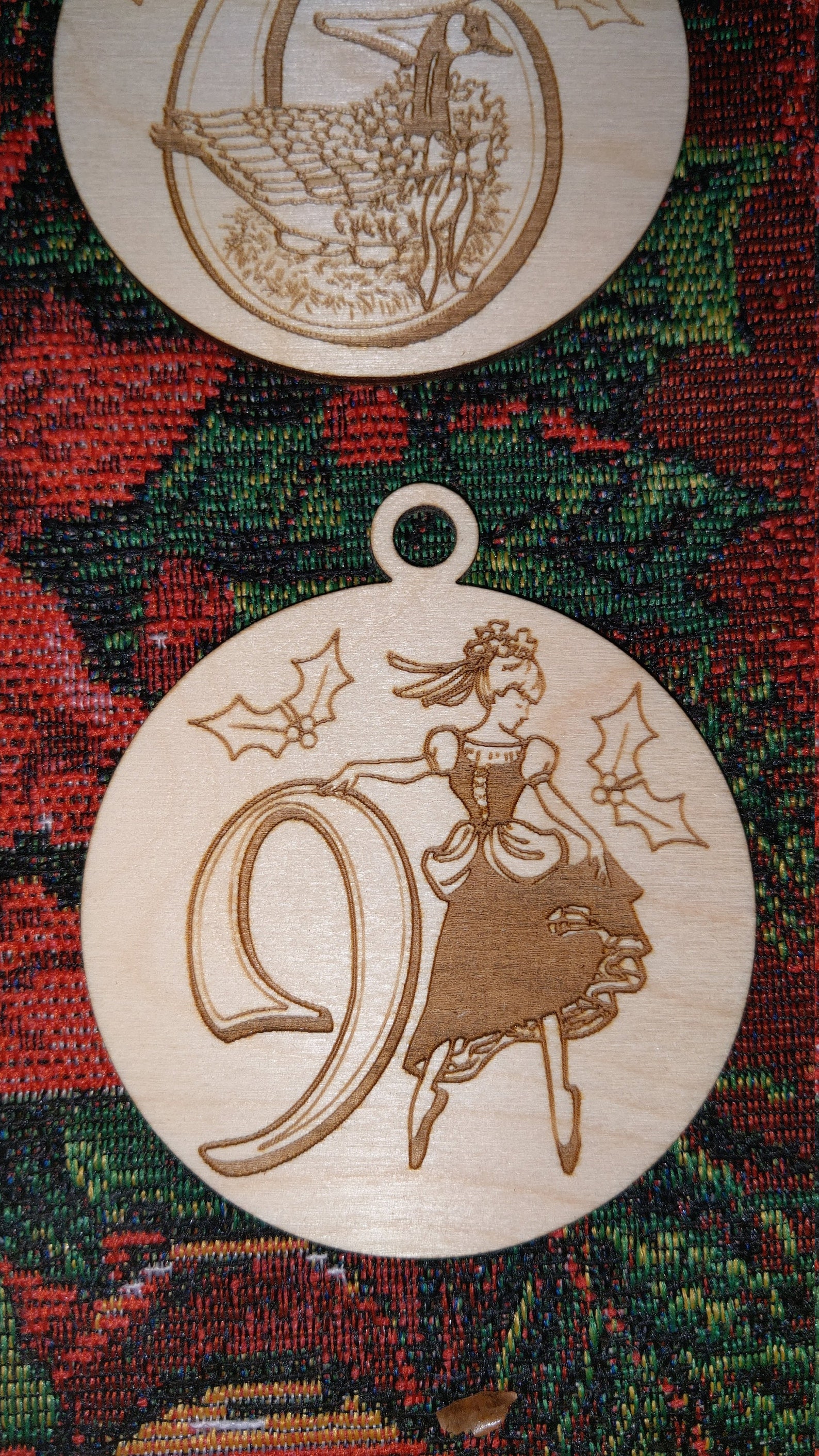 12 Days of Christmas Ornaments SVG - Etsy