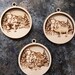 Farm Life Christmas Ornaments Layered and Etched SVG - Etsy