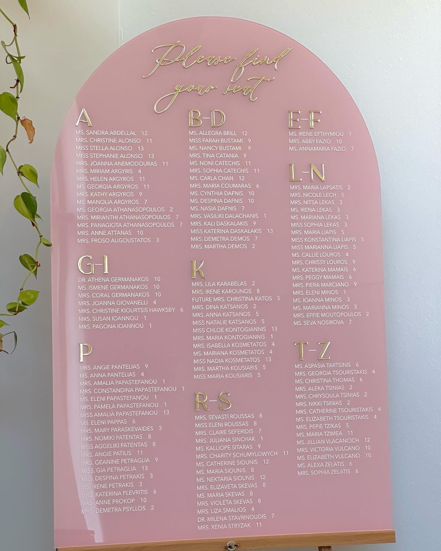Wedding Seating Chart, Arch Acrylic Wedding Seating Chart, Seating Plan ...