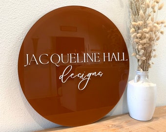 Custom Business Acrylic Sign - Etsy